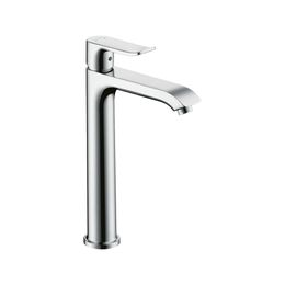 Hansgrohe Waschtisch-Einhebelmischer 200 Metris mit Zugstangen-Ablaufgarnitur, chrom (31183000)