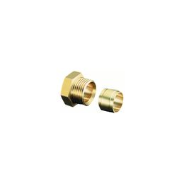 Oventrop Klemmringverschraubung Ofix-Oil 8mm, 2-fach, f&uuml;r Zweistrangfilter (2127051)