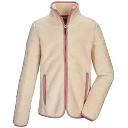 Killtec KOW 242 M&auml;dchen Fleecejacke beige 128 - Kinderjacken