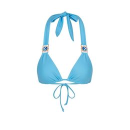 Moda Minx Bikinitop 'Amour' Damen Größe 80 himmelblau