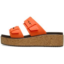 Crocs Pantolette 'Brooklyn' Damen Gr&ouml;&szlig;e 41 orange