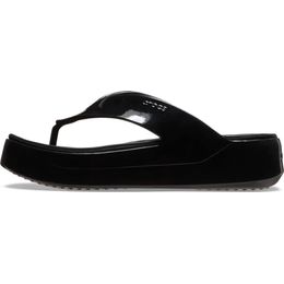 Crocs Zehentrenner 'Getaway' Damen Gr&ouml;&szlig;e 39/40 schwarz