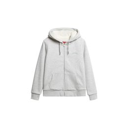 Superdry Zip-Up Hoodie female Grey size 42