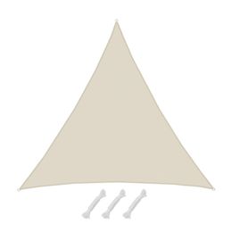 AMANKA 8x8x8 Sonnensegel Dreieckig Wasserdicht - Sonnensegel Dreieck Terrasse Garten