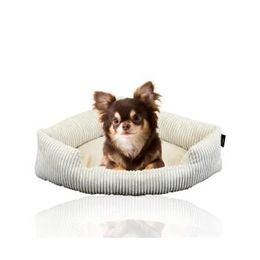 Rohrschneider &reg; XXL Eck-Hundebett f&uuml;r gro&szlig;e Hunde aus Cord M