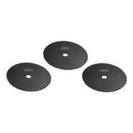Skil S&auml;geblatt-Set 3-teilig glatte Schnitte in Holz Kunststoff & Aluminium89mm