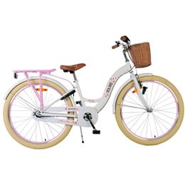 VOLARE Jugendfahrrad Blossom 3- Gang 26 Zoll, weiß
