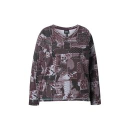 Ulla Popken Sweatshirt female Purple size 42-44