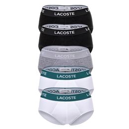 Lacoste Slip Herren Gr&ouml;&szlig;e XL grau / petrol / schwarz / wei&szlig;