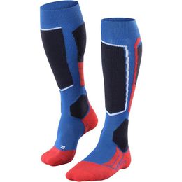Falke Sportsocken 'SK2' Herren Gr&ouml;&szlig;e 42/43 blau / rot / schwarz