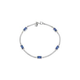 Kuzzoi Armband Herren Größe 19 saphir / silber