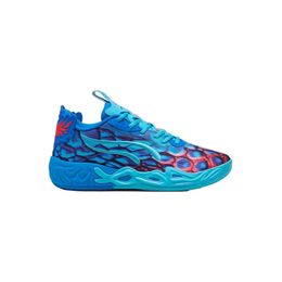 Puma Sportschuh 'MB.04 Lo Alien Skins' Herren Gr&ouml;&szlig;e 45 blau / himmelblau / rot