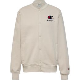 Champion Authentic Athletic Apparel Sweatjacke 'Legacy' Herren Gr&ouml;&szlig;e XL creme / dunkelrot / schwarz