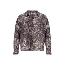 Deeluxe Bluse 'Savany' Damen Größe XL grau / dunkelgrau / schwarz