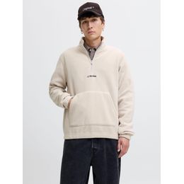 Jack & Jones Jack & Jones Sweatshirt Herren Gr&ouml;&szlig;e XL beige / schwarz