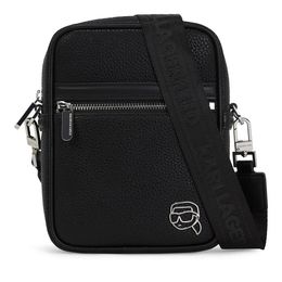 K by KARL LAGERFELD Karl Lagerfeld Crossbody Bags - IKON OUTLINE UMH&Auml;NGETASCHE - Gr. unisize - in Schwarz - f&uuml;r Damen