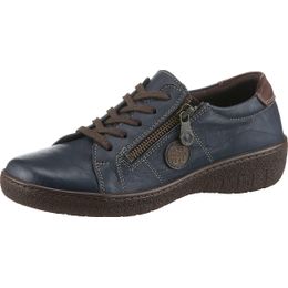 Loretta Damen Schn&uuml;rschuh jeansblau Gr&ouml;&szlig;e 42