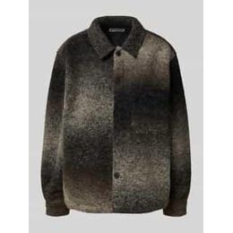 Relaxed Fit Hemdjacke mit Brusttasche