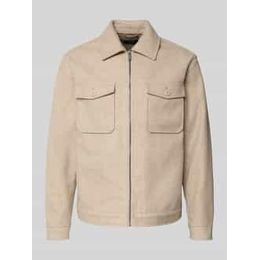 McNeal Regular Fit Hemdjacke mit Kentkragen