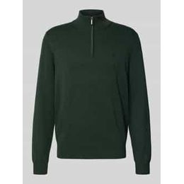 Fynch-Hatton Strickpullover mit Troyer-Kragen
