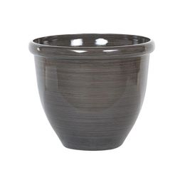 Beliani Outdoor Blumentopf TESALIA in Braun - (W) 40 x (H) 34 x (L) 40 cm | Gr.: onesize