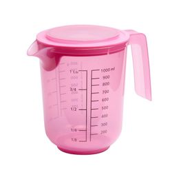 APS R&uuml;hrbecher in pink, &Oslash; 12,5 cm, H: 16 cm, 1 Liter, Polypropylen | Gr.: onesize