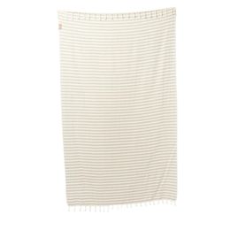 Espadrij l'orginale Strandtuch Stripes in natur | Gr.: onesize