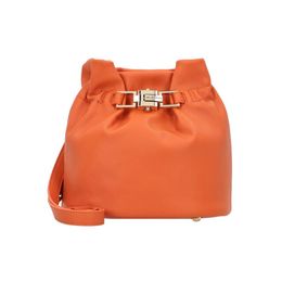 Valentino Fedora Umhängetasche Leder 21 cm in arancio | Gr.: onesize