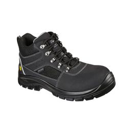 Skechers Gummistiefel Trophus Letic S1P in schwarz in schwarz | Gr.: 41