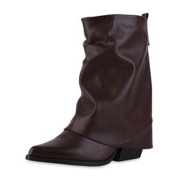 VAN HILL Cowboy Boots Sofia in Burgund | Gr.: 37