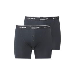 Ceceba Long-Pants 2Er Pack New Classics in blau-dunkel-uni | Gr.: 5