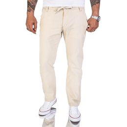 Rock Creek Stoffhose in Beige | Gr.: W40/L34
