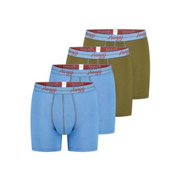 Sloggi Long Short / Pant men Start in Blau / Grün | Gr.: XXL