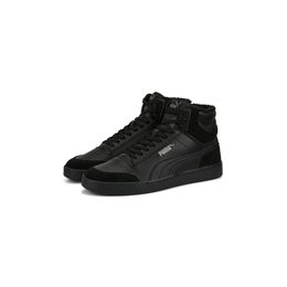Puma Sneakers Low Shuffle Mid Fur in schwarz | Gr.: 46
