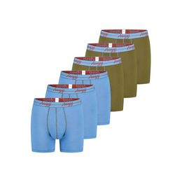 Sloggi Long Short / Pant men Start in Blau / Grün | Gr.: XL