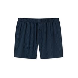 Schiesser Boxer Cotton Casuals in Dunkelblau | Gr.: 4