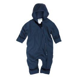 Playshoes Fleece-Overall uni in Marine | Gr.: 68