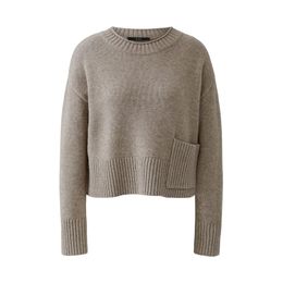 Oui Pullover in smokey taupe | Gr.: 40