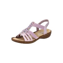 Rieker Komfort Sandalen in Lila | Gr.: 37