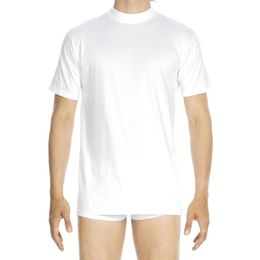 HOM T-Shirt Harro New in white - light combination | Gr.: M