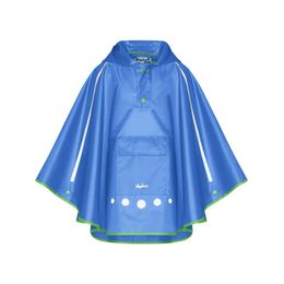 Playshoes Regenponcho faltbar in Blau | Gr.: M