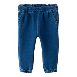 TWO SOON Baggy Fit Jeans in Medium Blue Denim | Gr.: 80