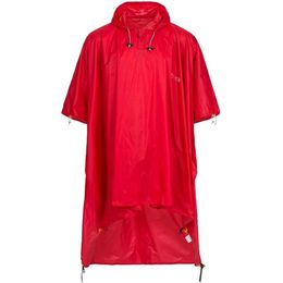 DEPROC Active Regenponcho CORNWALL PONCHO UNI in Rot | Gr.: 4XL