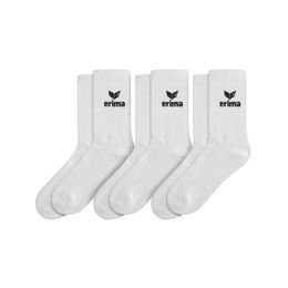 Erima 3er-Set: Sportsocken in Wei&szlig; | Gr.: 39-42