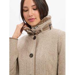 Gil Bret Wollmantel in beige braun - 0001 | Gr.: 40