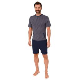 Normann Pflegeoverall kurzarm Rei&szlig;verschluss R&uuml;cken - 89015 in navy | Gr.: XXL
