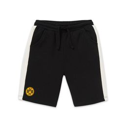 BVB Sweatshorts Colorblock Kinder in schwarz | Gr.: 152