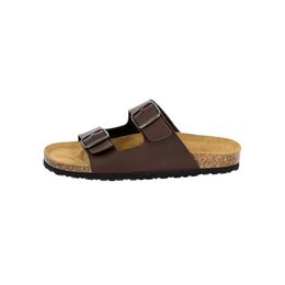Lico Pantolette "Bioline Man" in Braun | Gr.: 41