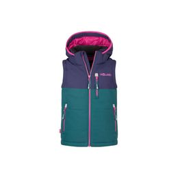 Trollkids Funktionsweste "Narvik XT" in Petrol/ Lila | Gr.: 152
