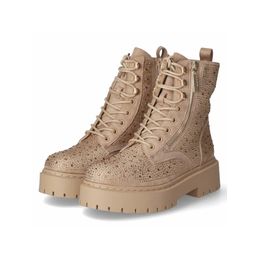 La Strada Schnürstiefel in beige | Gr.: 39